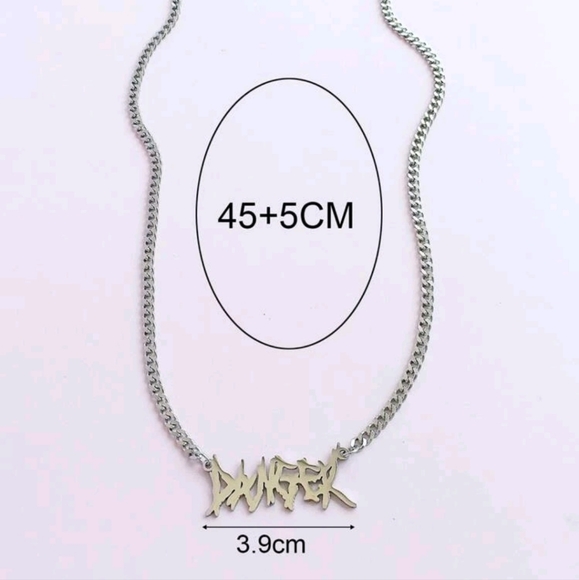 Accessories | Danger Graffiti Necklace Unisex | Poshmark